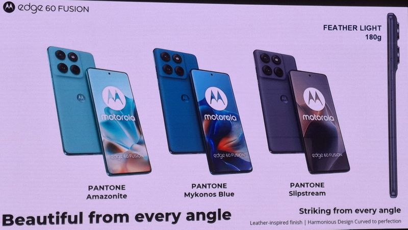 Resmi Meluncur, Ini Fitur-fitur Unggulan Motorola edge 60 FUSION ...